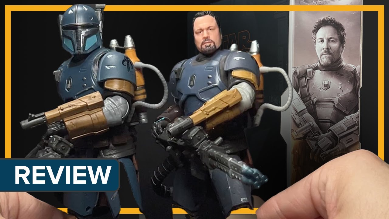 Jon Favreau Star Wars Black Series (Paz Vizla) Unboxing and Review ...