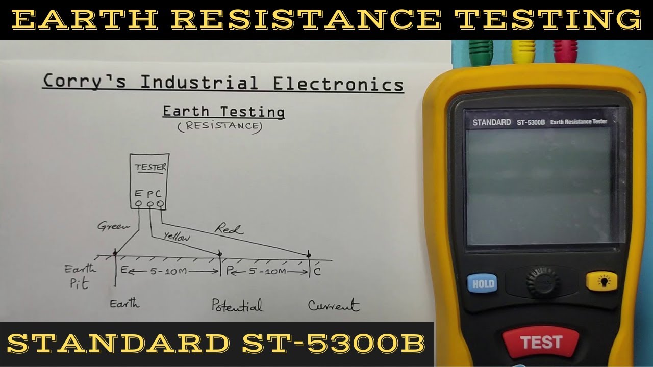 Earth Resistance Testing | Earth Resistance Tester | How Earth ...