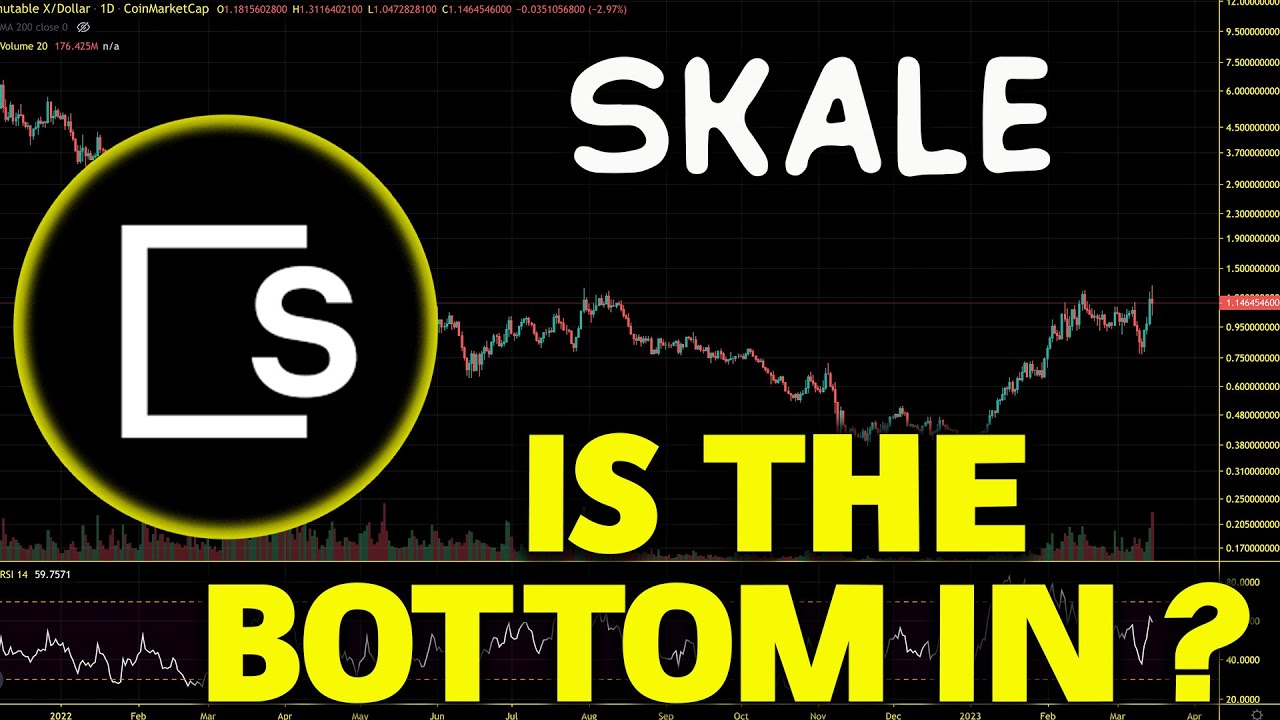 SKALE (SKL) More Bear Market Accumulation. Is The Bottom In SKL Price ...