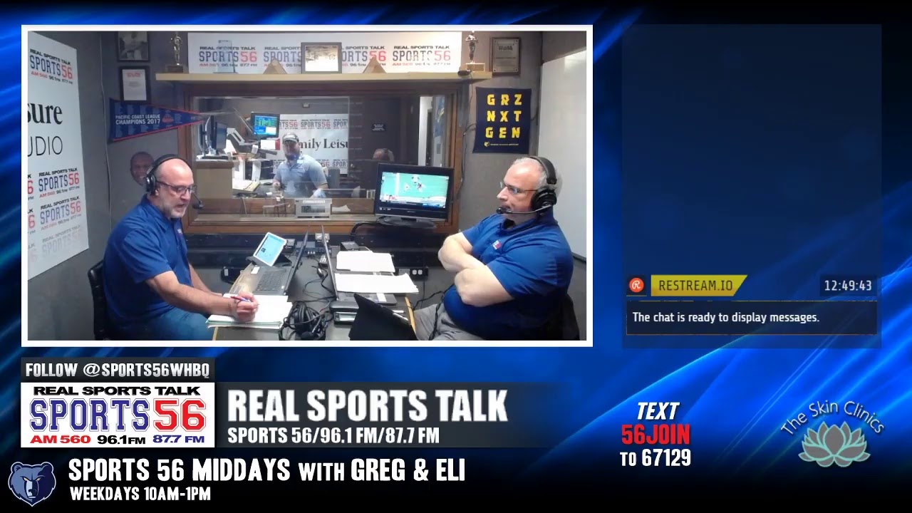 Sports 56 Middays w/ Greg Gaston & Eli Savoie - YouTube