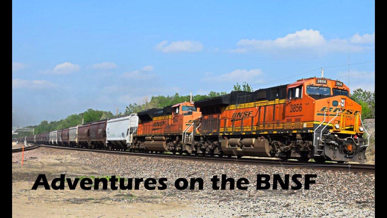 HEAVY freight Friday on the BNSF Emporia sub! - YouTube