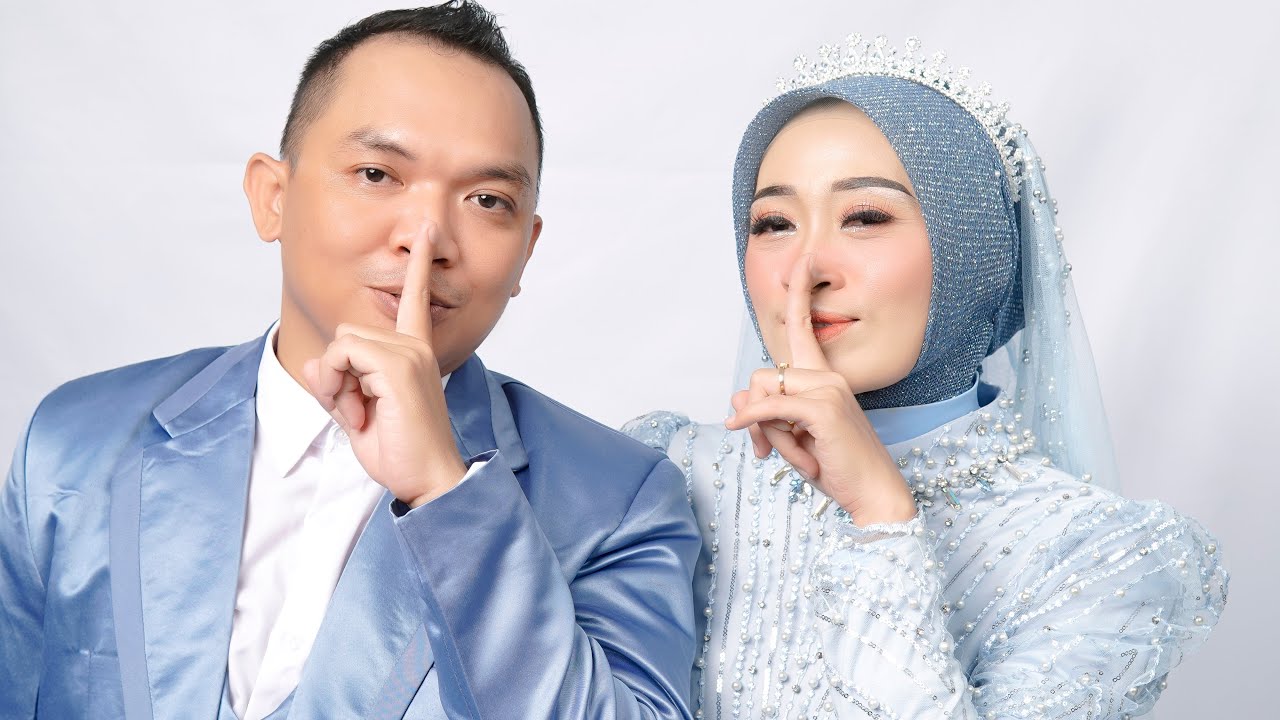 BTS Foto Prewedding Gaun Baby Blue - YouTube