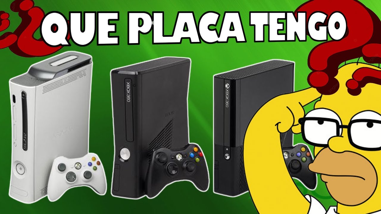 CÓMO IDENTIFICAR QUE PLACA TENGO XBOX 360... - YouTube