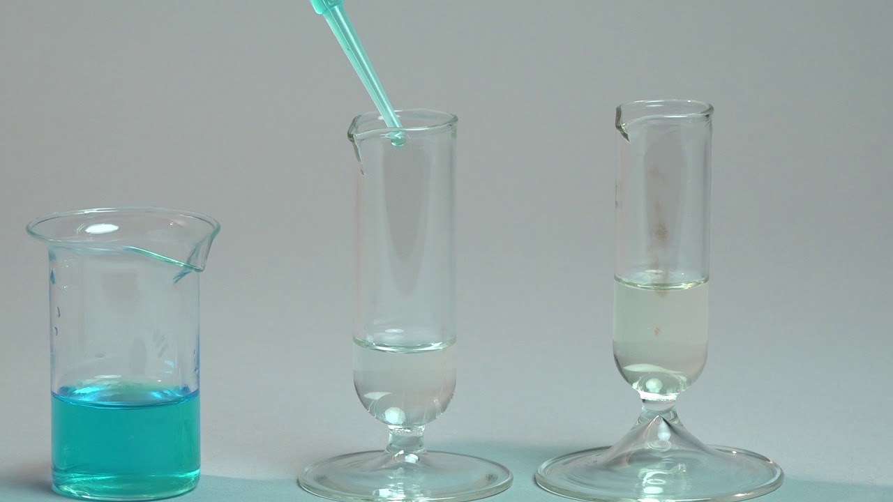 Biuret reakció - YouTube