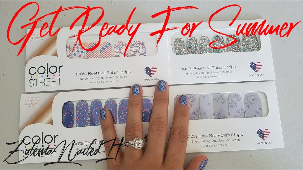 Color Street Applying Atlantis - YouTube