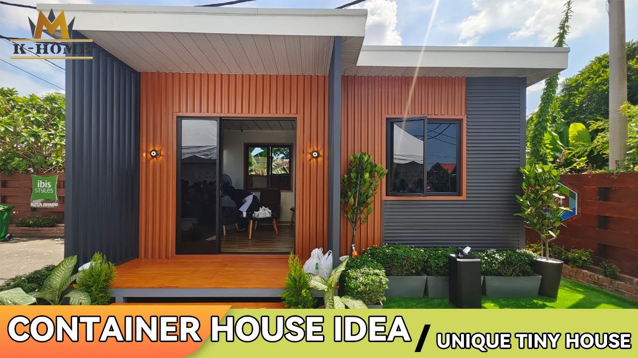 Mind-Blowing Container Tiny Cottage House in Malaysia | Unique ...
