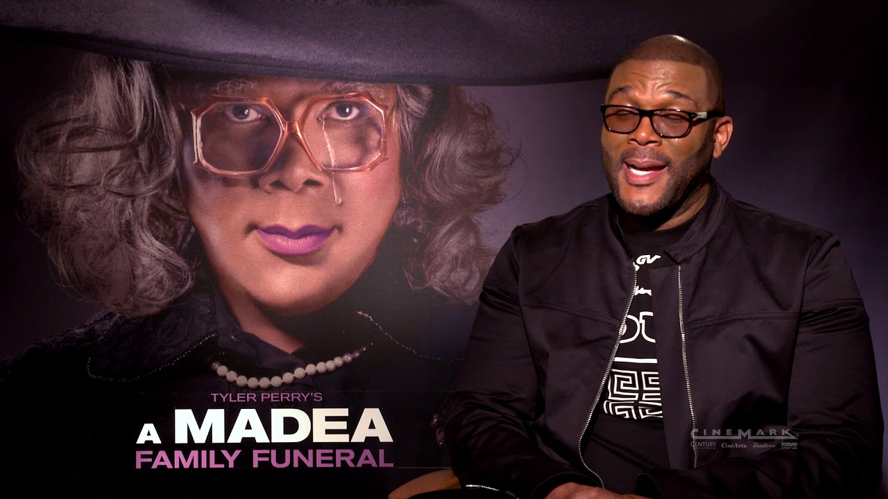 Cinemark interviews Tyler Perry of Tyler Perry's A Madea Family Funeral ...