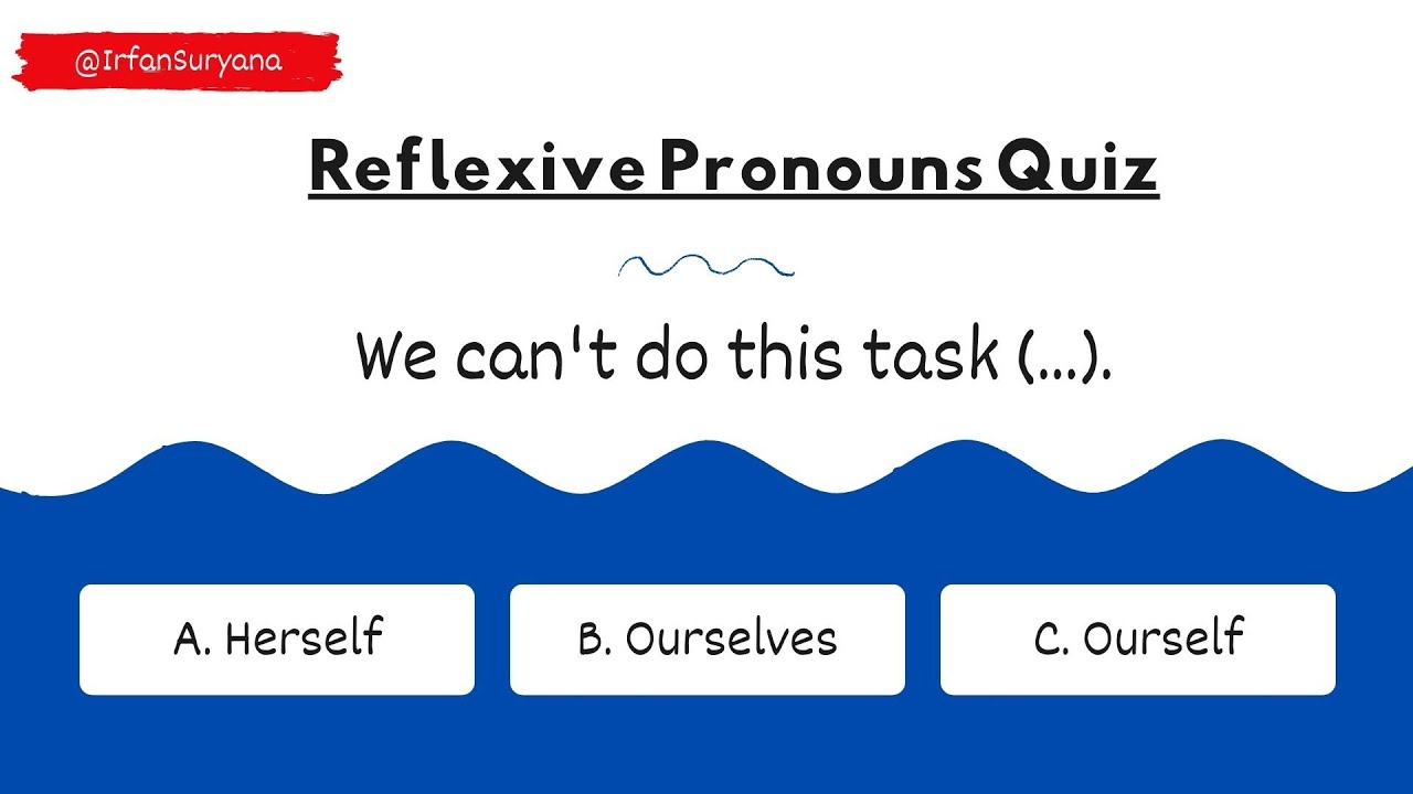 Reflexive Pronouns Quiz | English Grammar Test (Part 21) - YouTube
