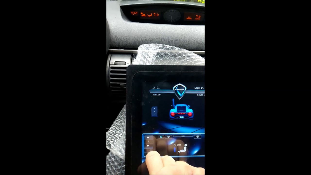 G35 LCD Control Screen Demo - YouTube