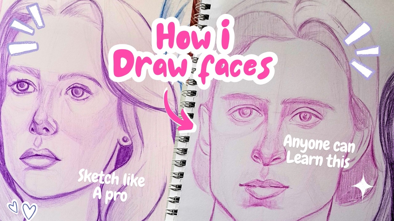 What's the FASTEST Way to Master Drawing Faces? - YouTube