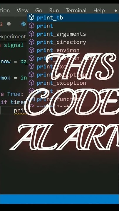 alarm clock using python#viral #diwali #python - YouTube
