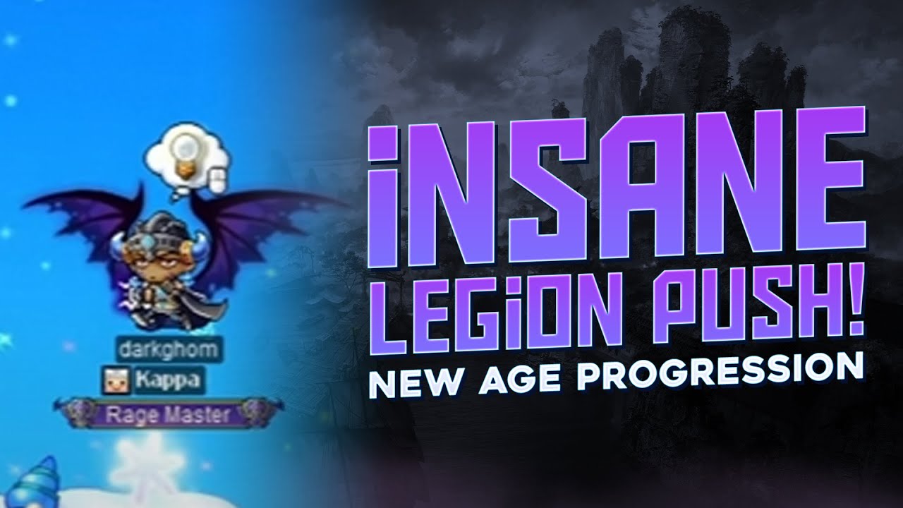 [EP 02] New Age Progression - pushing legion like a madman | MapleStory ...