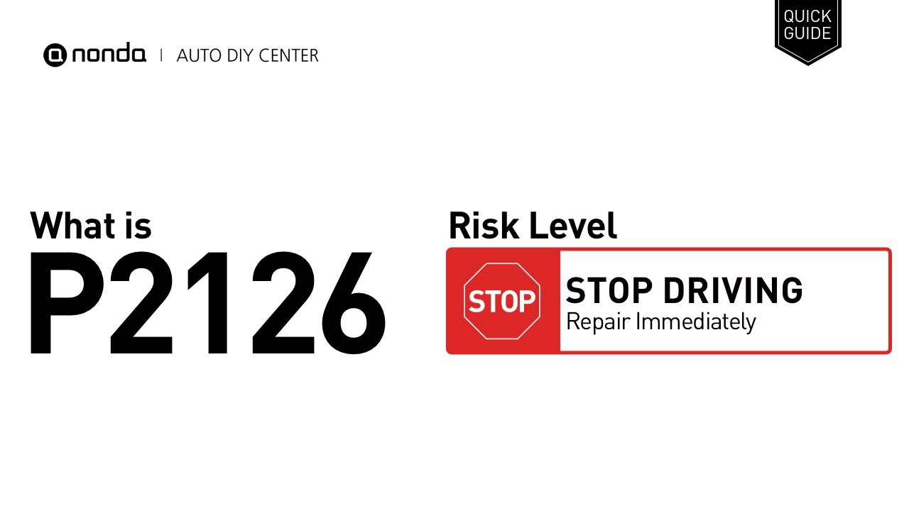 What is P2126 Engine Code [Quick Guide] - YouTube