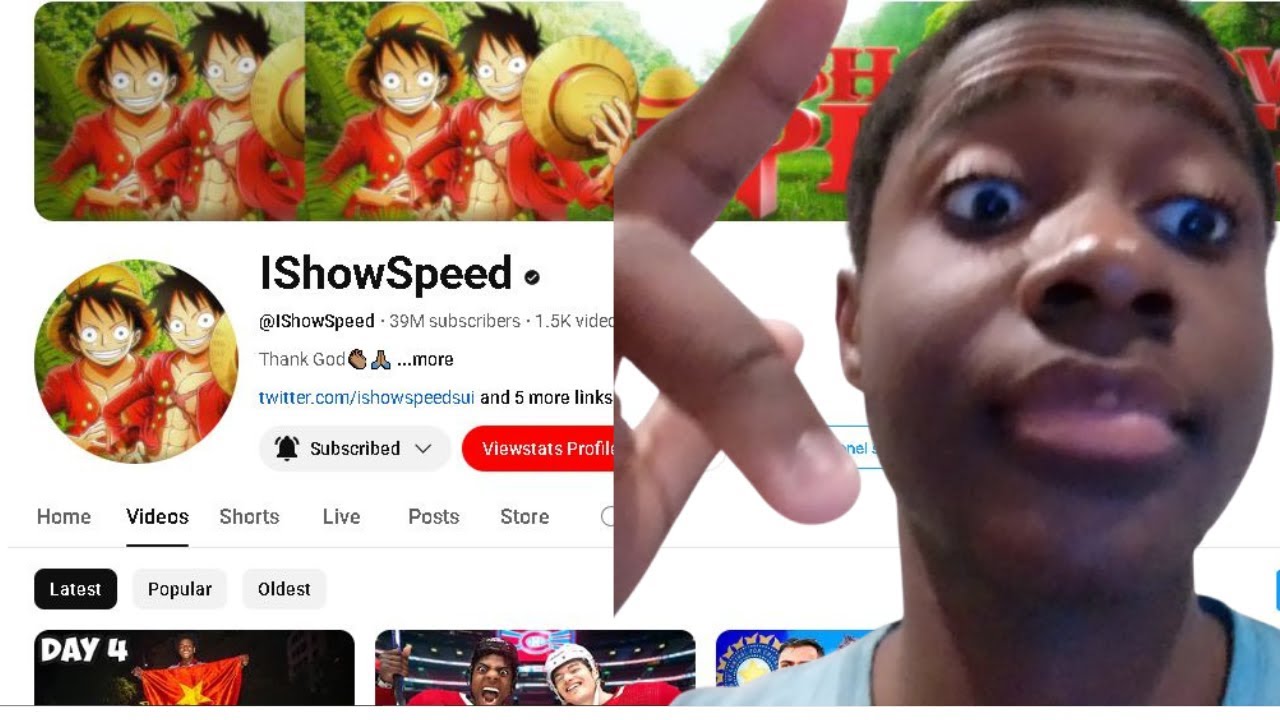 Watching The Whole IShowSpeed Channel Until He Notice Me 24/7 Day 10 ...