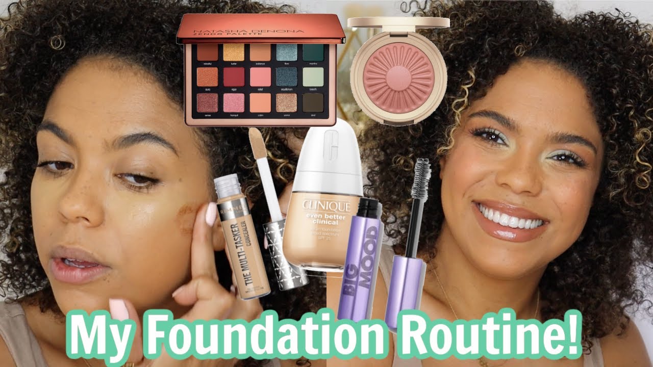Longwearing Foundation Routine - Skin-like Makeup! - YouTube