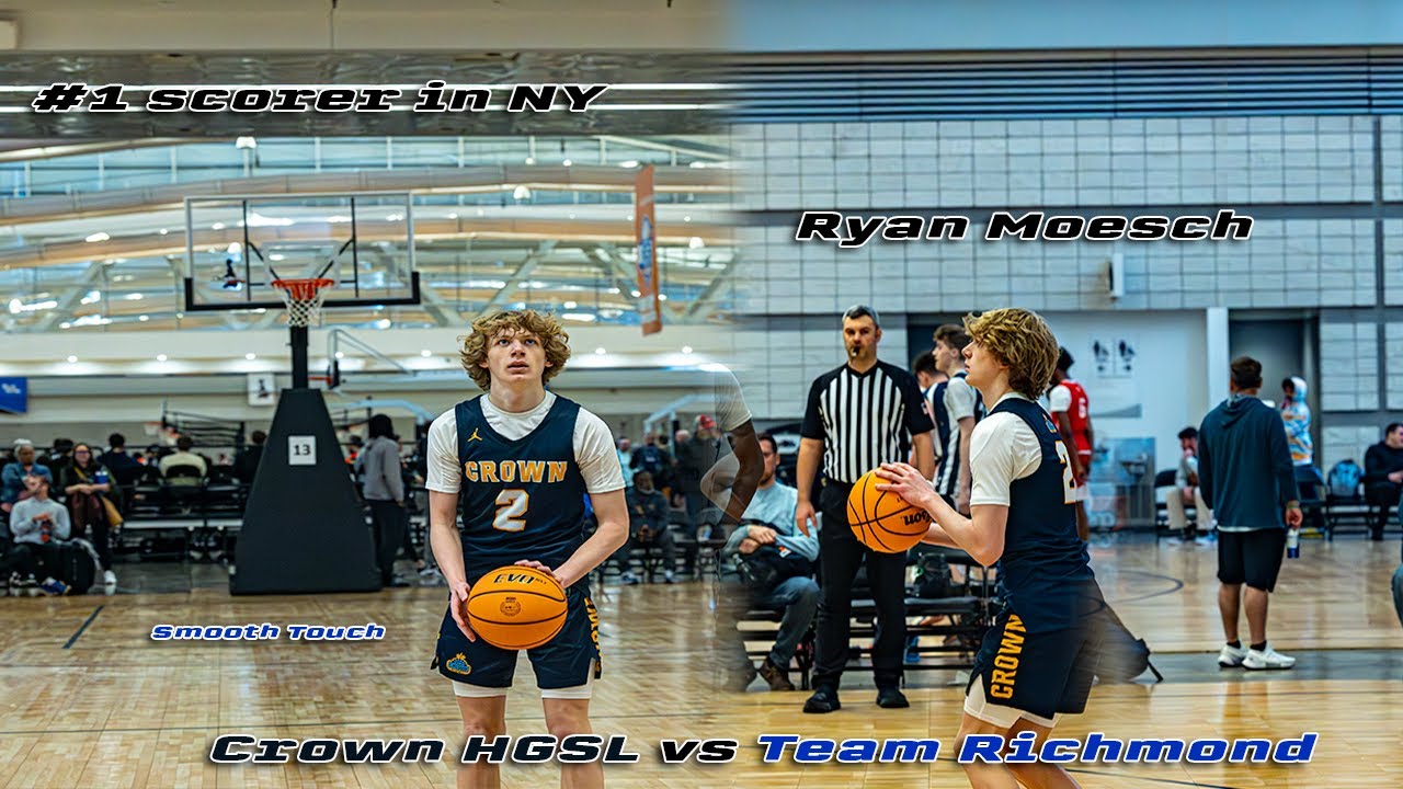 #1 Scorer in NY Ryan Moesch has a nice touch | Crown HGSL vs Team ...