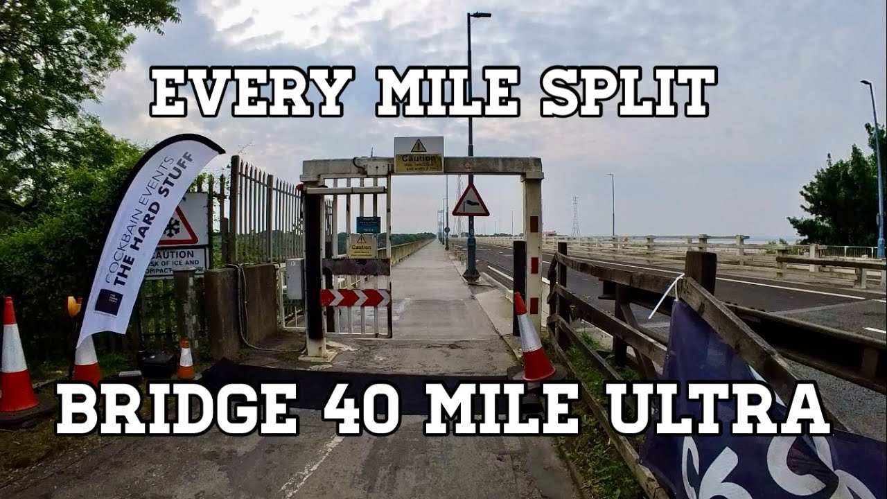 Every Mile Split - Bridge 40m Ultra - YouTube