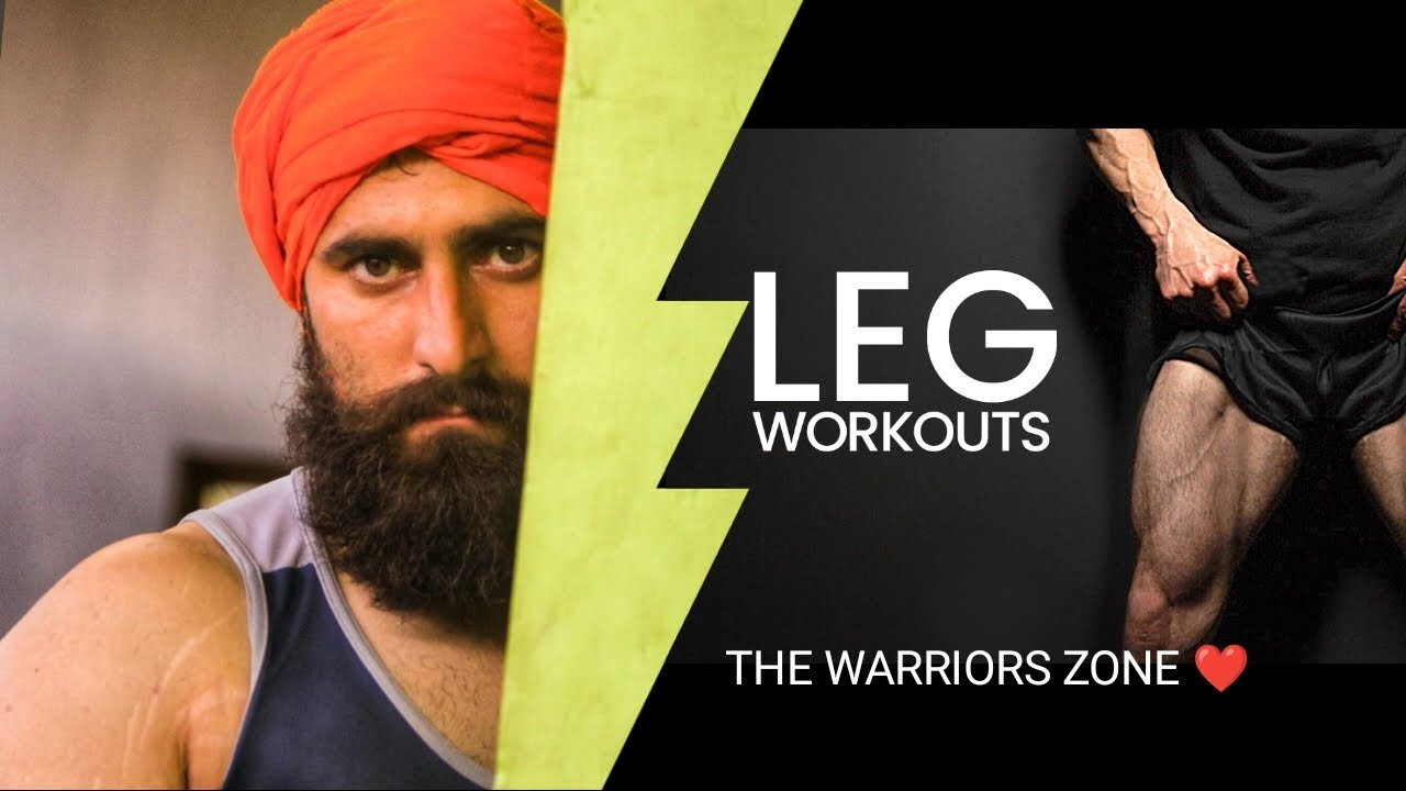 LEG WORKOUT🏋🚴💪|| SATURDAY LEG DAY ☠️|| WARRIOR ZONE CHARRI 🤍|| HP RAGHAV - YouTube