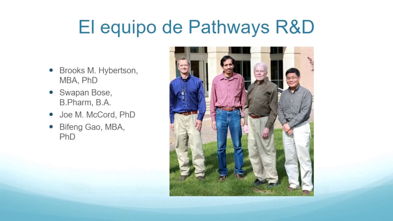 Presentación Dr. Joe McCord / Pathways Bioscience - YouTube