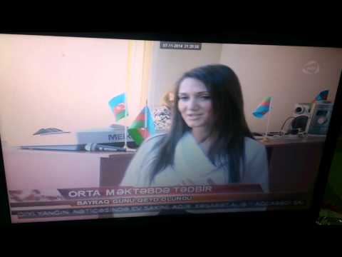 11.07.2014-56 saylı tam orta məktəbdə DÖVLƏT BAYRAĞI günü