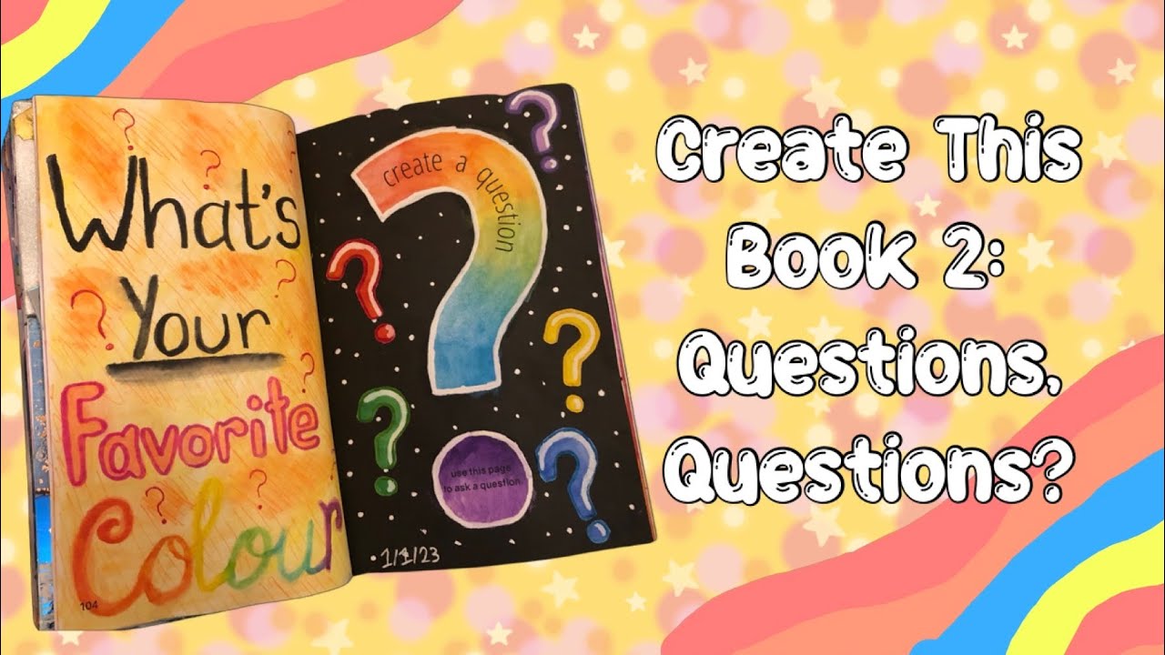 CREATE THIS BOOK 2 DRAWING: Questions?? (Episode 5) Moriah Elizabeth ...