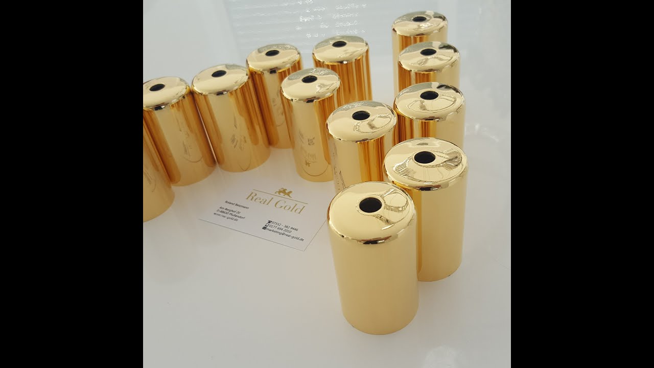 Edelstahl vergolden und Erklärung vom Nickel Strike - Anschlagnickel ...