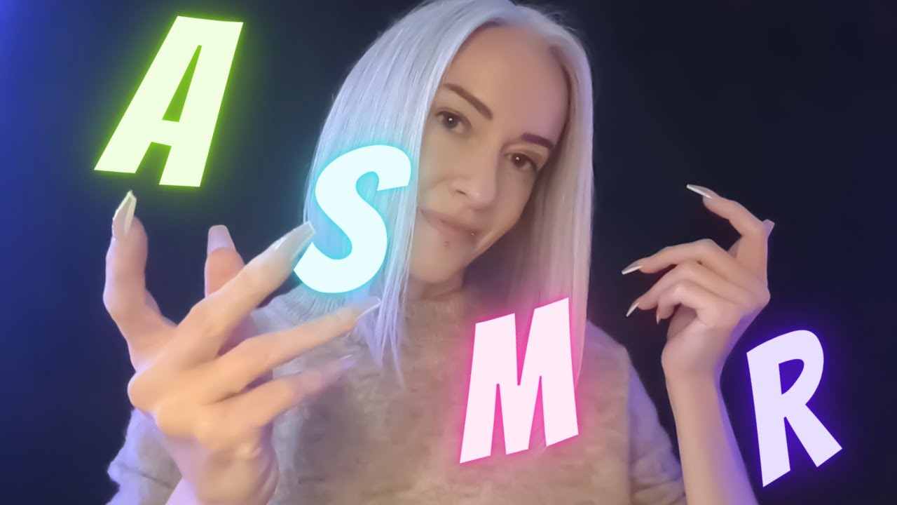 ASMR | Repeating PATREON Member Names (hand movements, mouth sounds ...