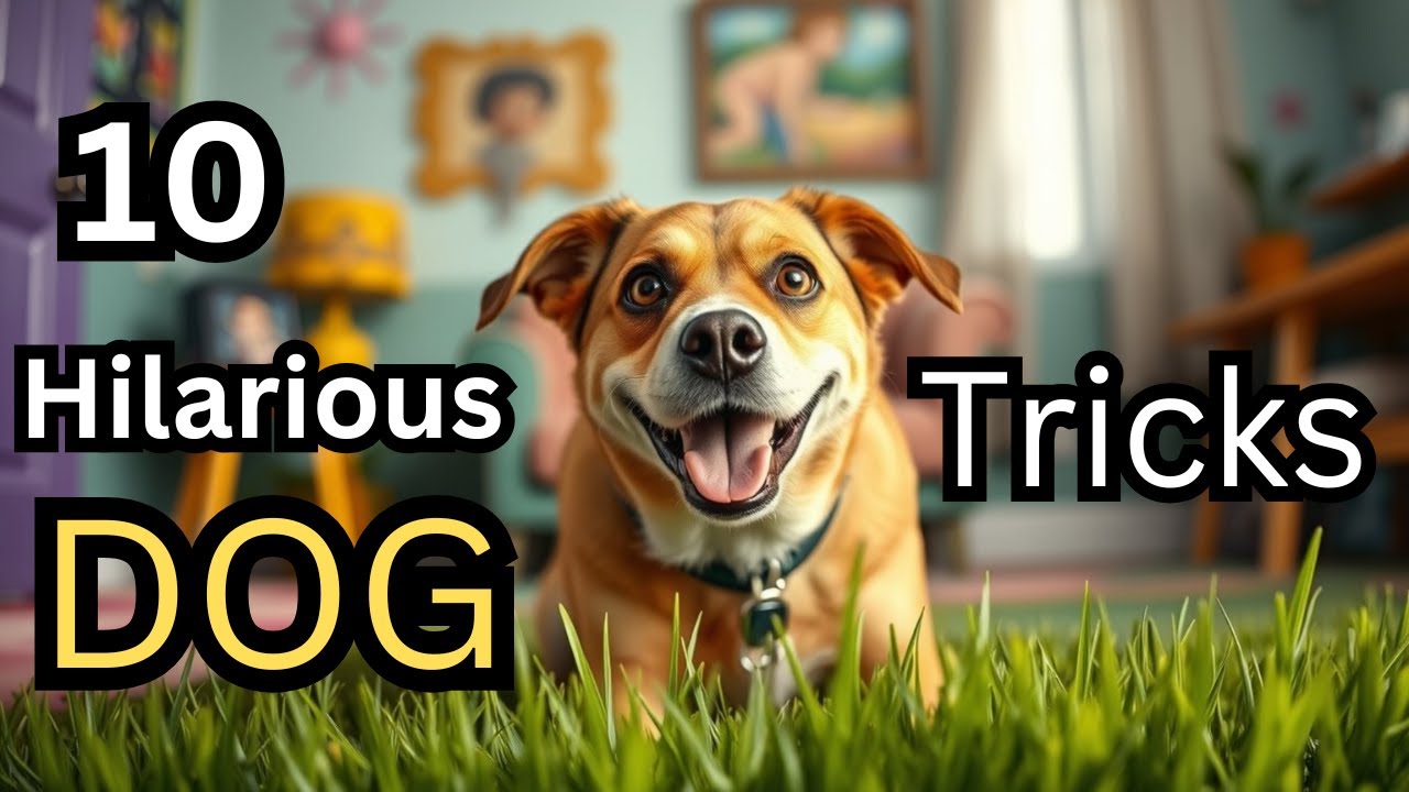 10 Hilarious Dog Tricks You NEED to Try with Your Pup! - YouTube