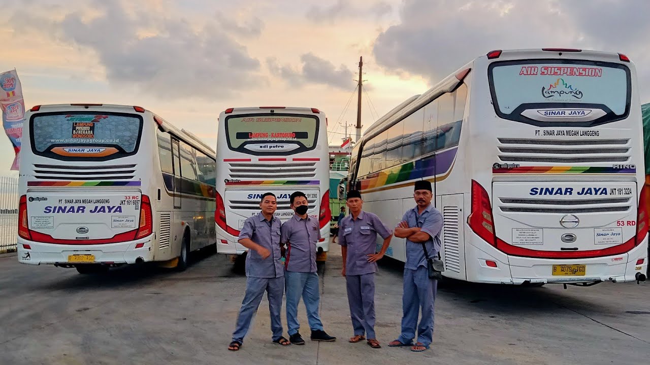 NAIK KAPAL JEPANG LAGI...‼️TRIO JETBUS SINAR JAYA LAMPUNG,, 27RE 33RC ...