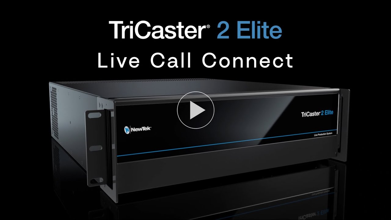 Tricaster 2 Elite - 라이브 콜 커넥트(Live Call Connect) - YouTube