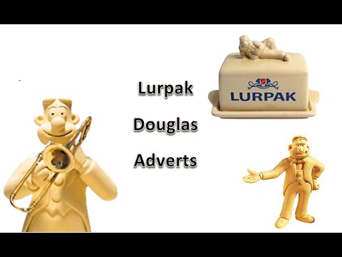 Lurpak Butter Douglas Aardman Advert Compilation (1985-2003) - YouTube