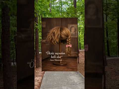 “Öksüz Saçından Belli Olur” 🥀 Anne Müzesinden Yürek Yakan Bir Kare #Shorts