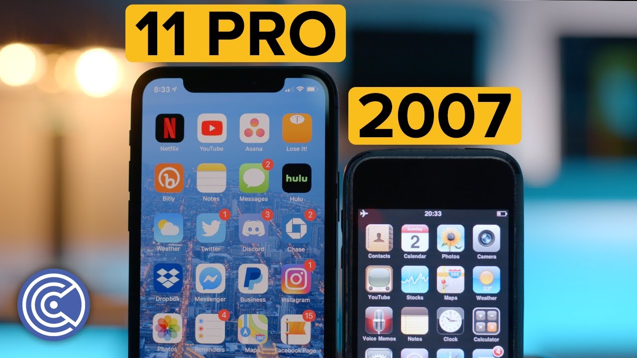 iPhone 11 Pro vs. First iPhone (Camera Comparison) - Krazy Ken's Tech ...