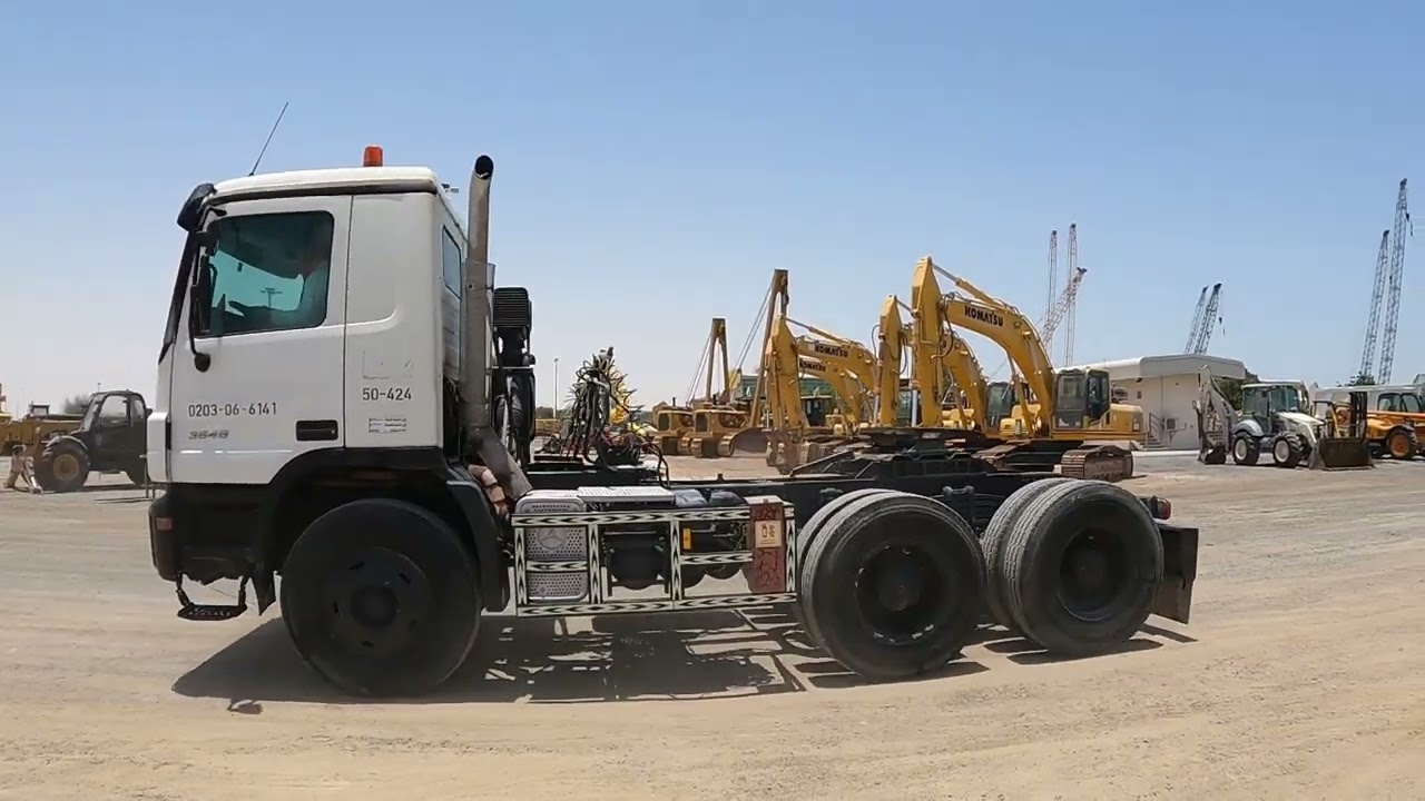 2008 Mercedes-Benz ACTROS 3848 6x4 Truck Tractor - Dubai, UAE Timed ...