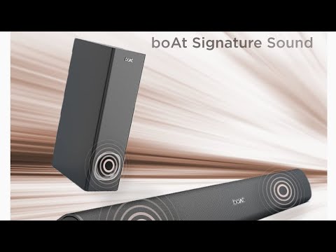 First unboxing of new launched Boat Avante bar 1200N with wired ...