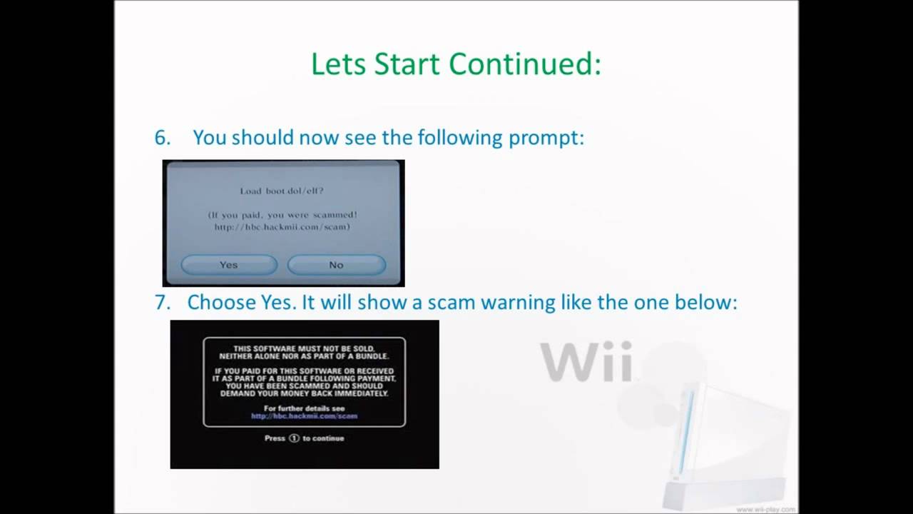 How to Softmod Wii 4.2 or Lower Quick & Easy HD (No Game Required ...