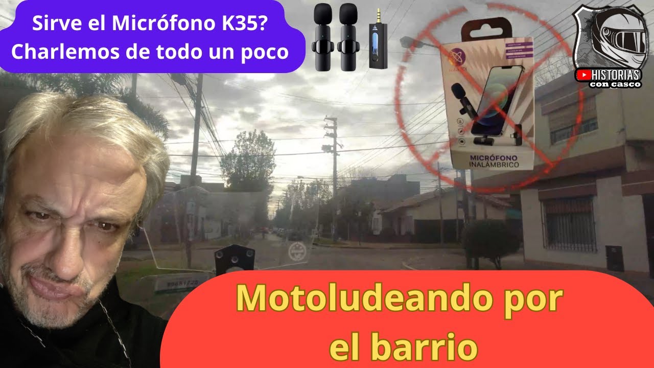 BENELLI TRK502 - Conclusiones MIC Wireless K35 para MotoVlog. Sirve ...