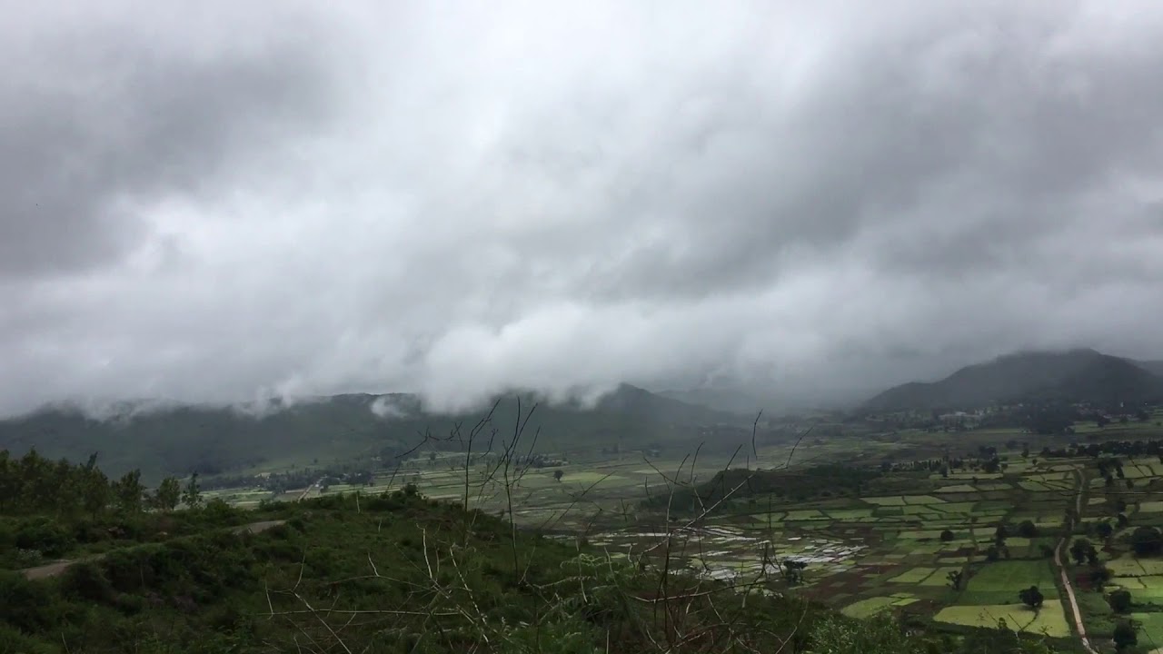 The beautiful view of araku hills view - YouTube