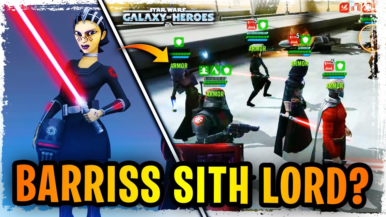 Sith Lord Barriss Secret Love Affair with Darth Revan? 69 Year Grand ...