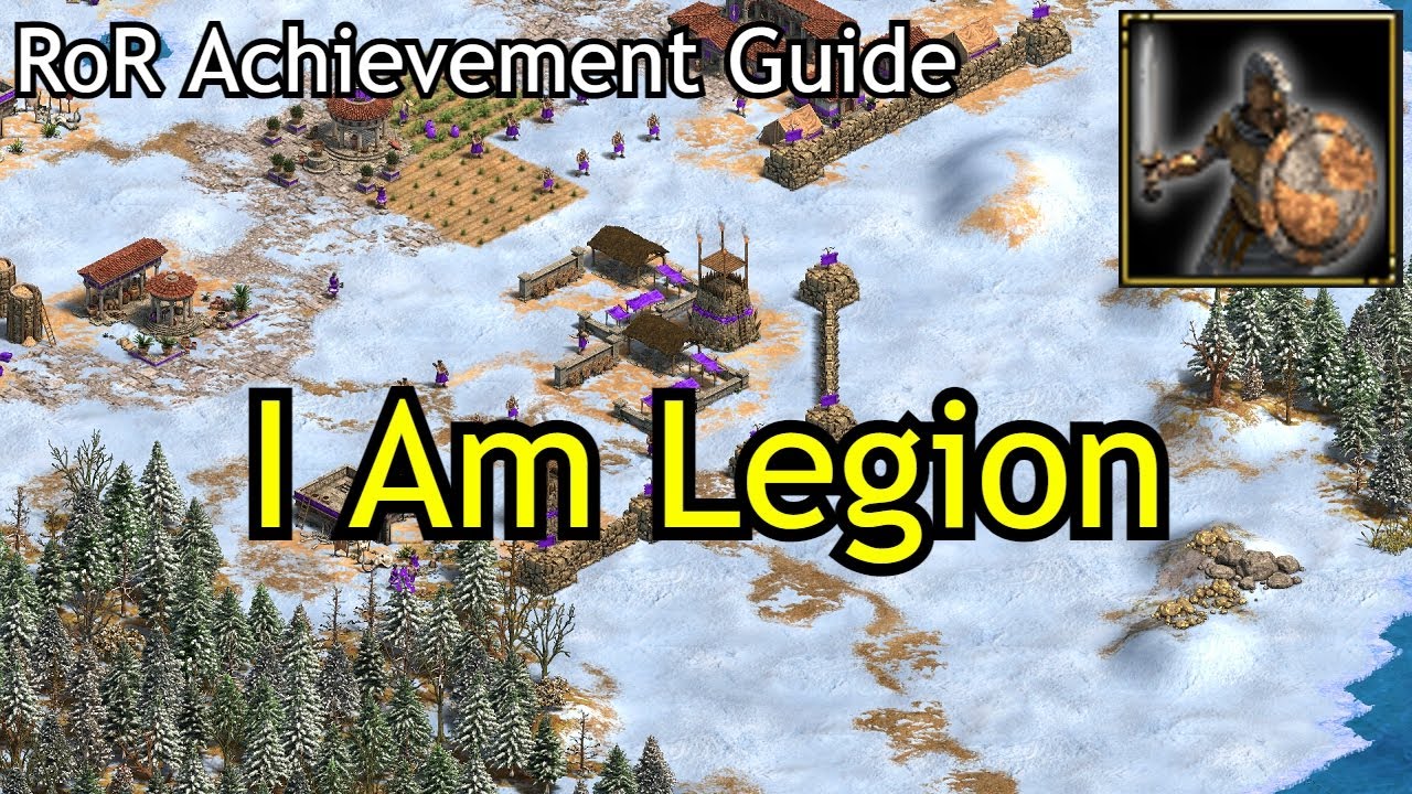 I Am Legion | AoE2: DE Return of Rome Achievement Guide - YouTube