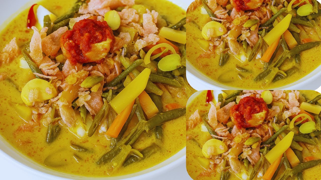 LONTONG KETUPAT GULAI TAUCO - YouTube