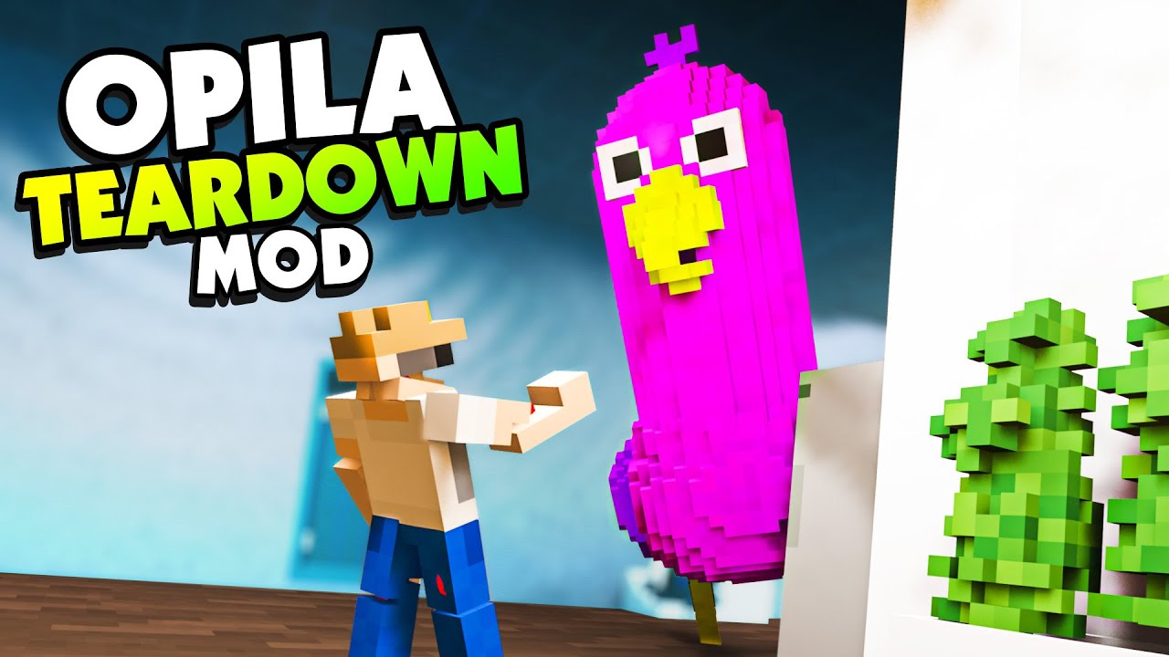 OPILA The Bird Chased Me in Teardown! - Teardown mods - YouTube