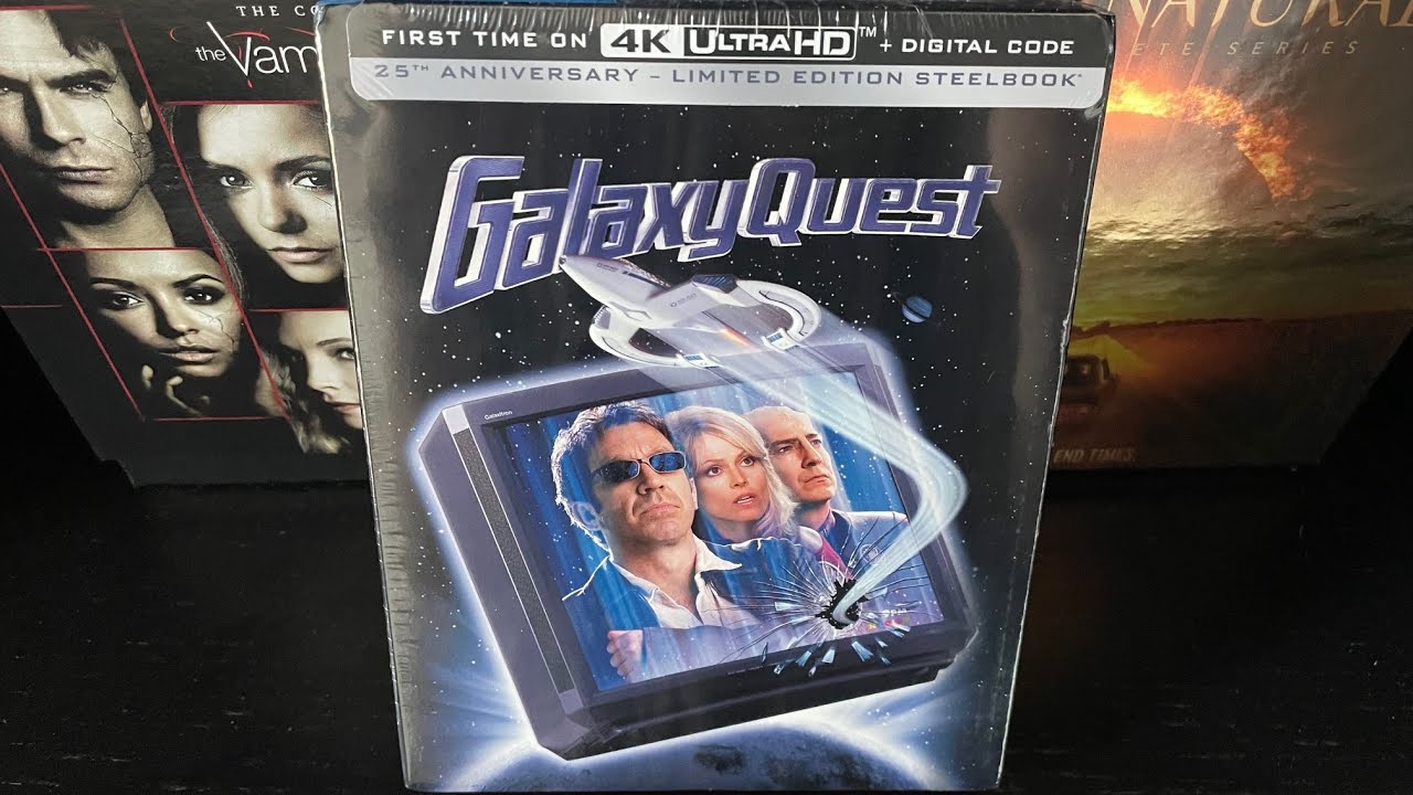 Galaxy Quest 4K Ultra HD Blu-ray SteelBook Unboxing - YouTube