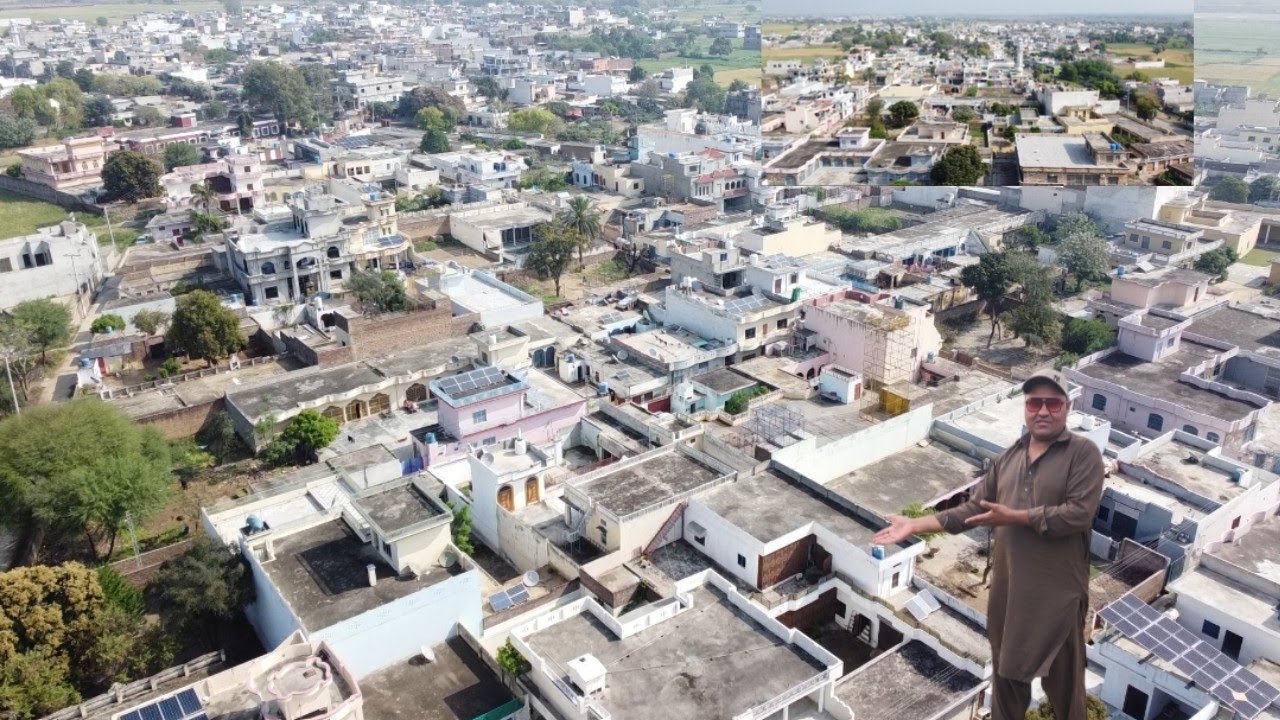 Mandi Mirpur Gaon Ka Nazara Drone Footage - YouTube