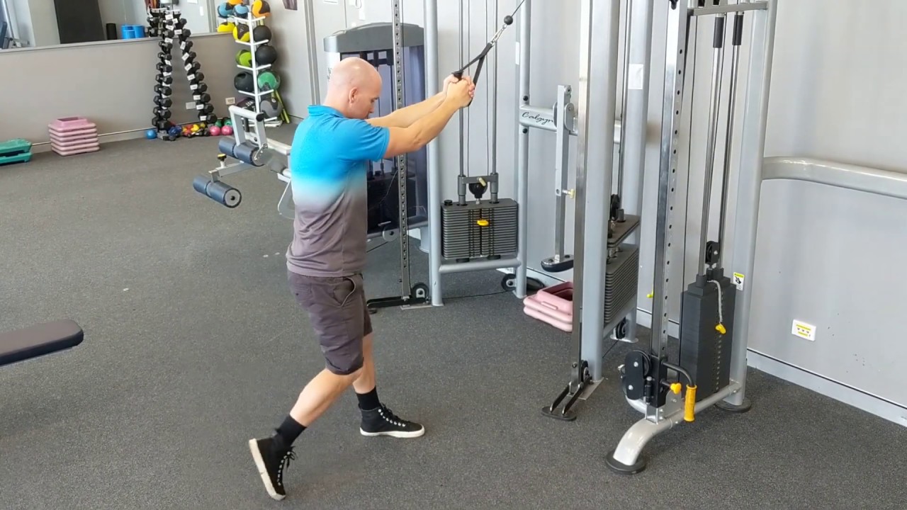 Woodchopper (cable pivot) - YouTube