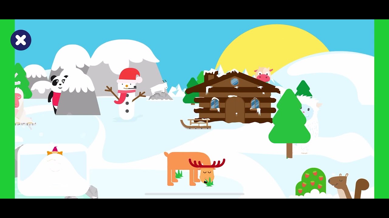 Prepositions - Hide And Seek : Snowy Land | Animals | Learn And Play ...