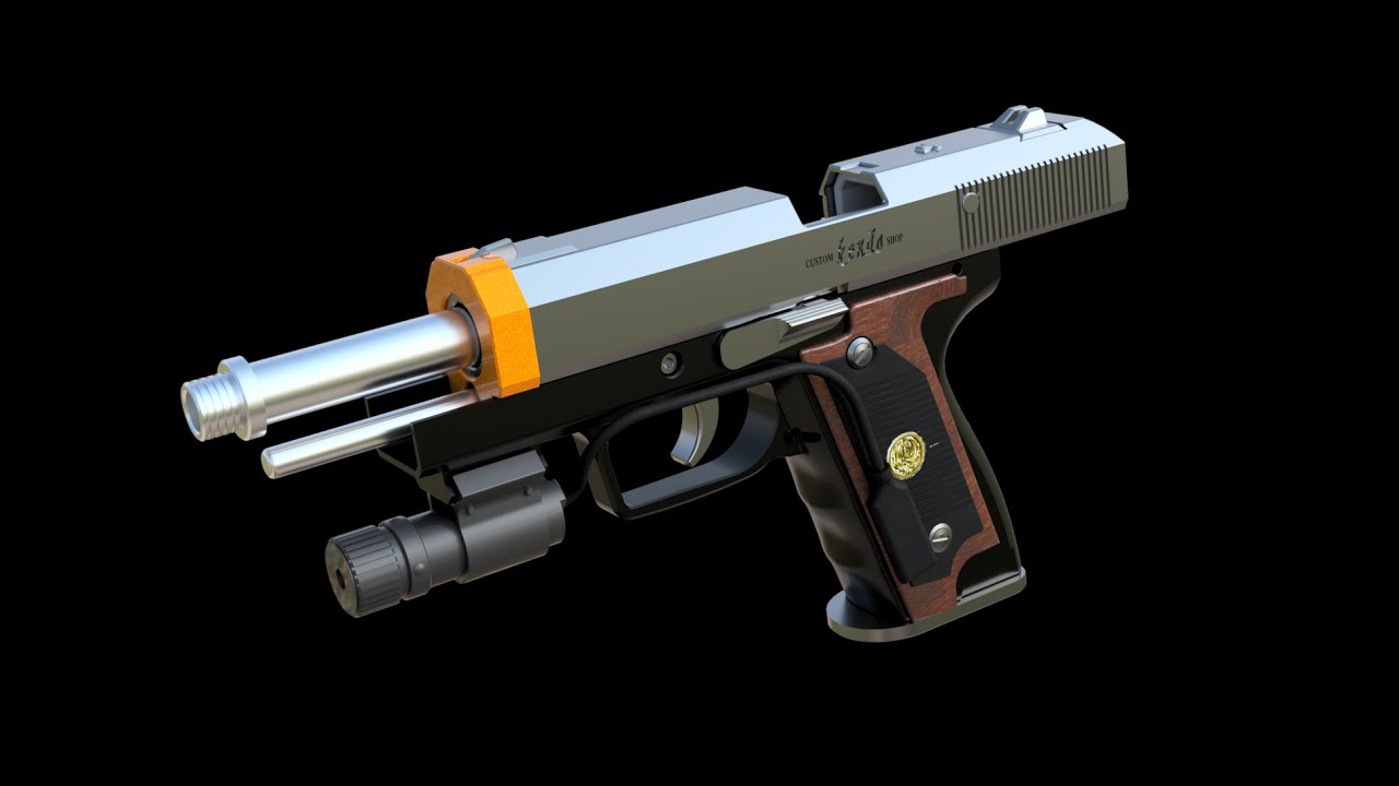 RE4 Leon Kennedy Inspired Assembly - YouTube