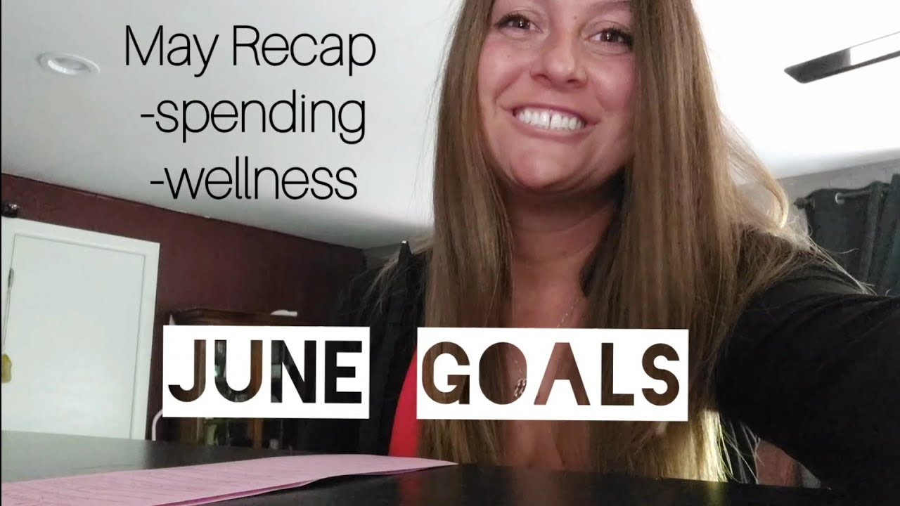 May Recap & June Goals - YouTube