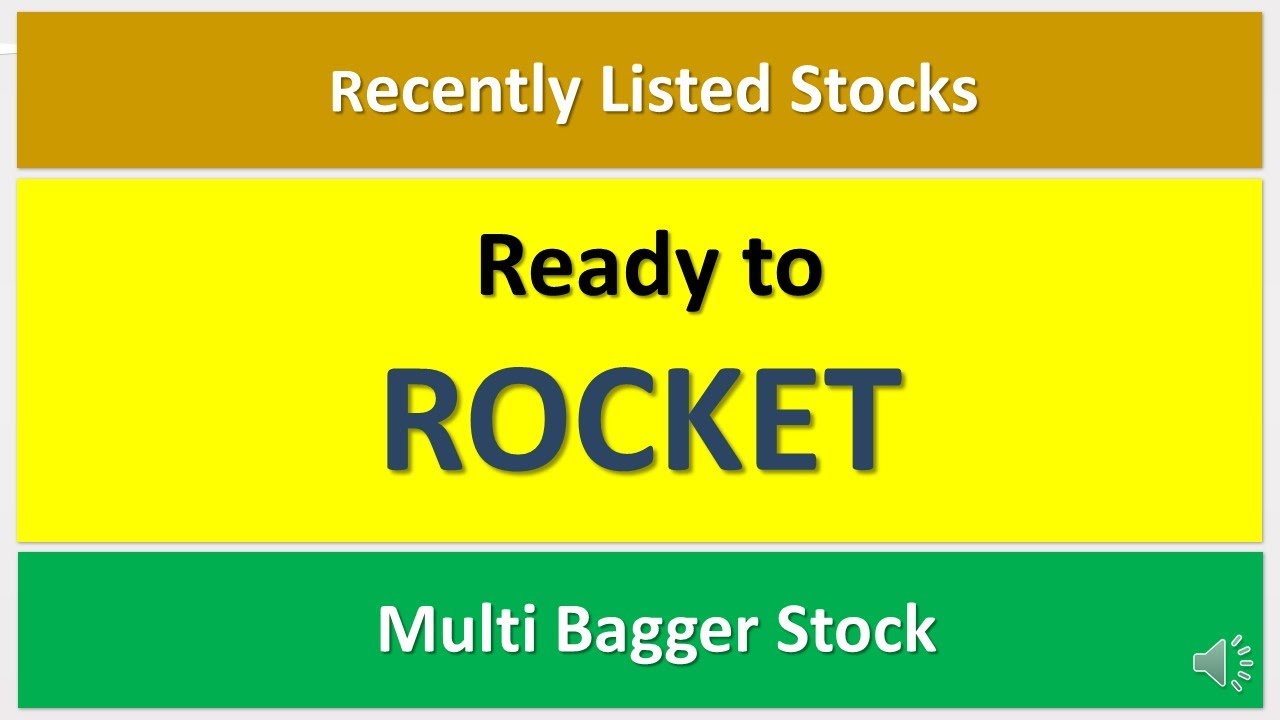 Recently Listed Stocks | Ready to Rocket | Best stocks to Buy - YouTube