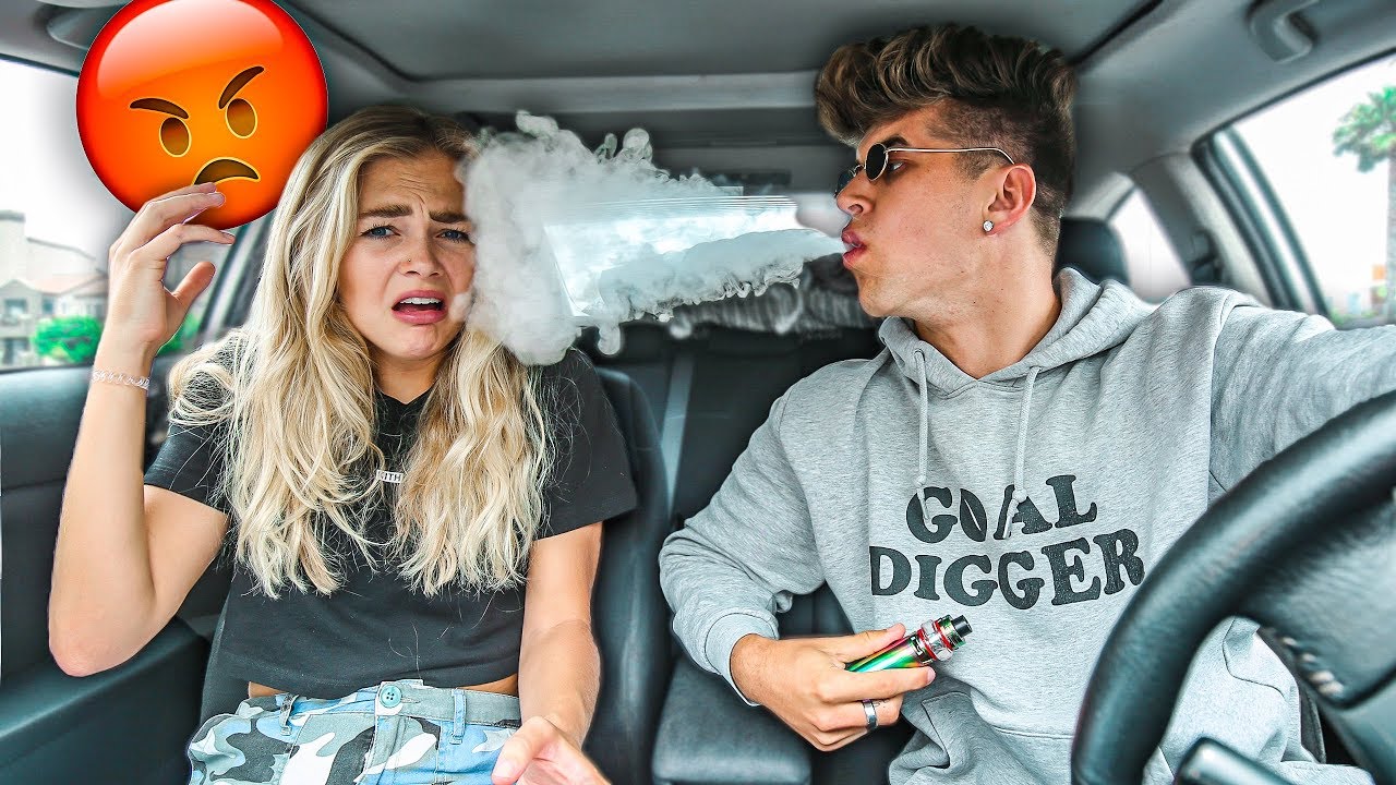 VAPE PRANK ON ANGRY GIRLFRIEND (GONE WRONG!!!) - YouTube